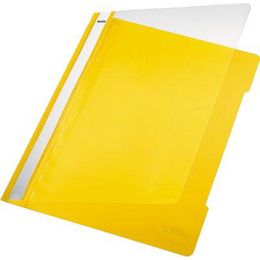 Leitz&reg; Schnellhefter 4191, DIN A4, PVC, 25 St&uuml;ck, gelb