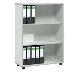 Sch&auml;fer Shop Sch&auml;fer Shop Select Regal MOXXO IQ, Holz, 3 F&auml;cher, 3 OH, B 801 x T 362 x H 1115 mm, lichtgrau