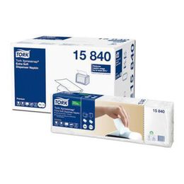 Tork&reg; Xpressnap Servietten 15840, extra Soft, f&uuml;r Serviettenspender, platzsparende Falzung, 2-lagig, 8 Pack &aacute; 500 St&uuml;ck (4000 Servietten), wei&szlig;
