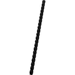 GBC&reg; Binder&uuml;cken, Plastik, &Oslash; 6 mm, 100 St&uuml;ck, schwarz