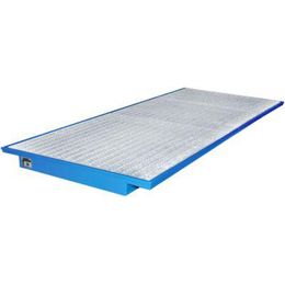Bauer Einh&auml;ngewannen f&uuml;r Palettenregal Typ EHW 3300, blau RAL5012