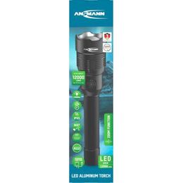 Ansmann LED Taschenlampe T12000FR, 12.000 Lumen, 4 Leuchtfunktionen, Powerbankfunktion, IPX5/IK07, schwarz