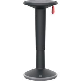Sitz-/Stehhilfe Interstuhl StandUP, inkl. Tragerinne, h&ouml;henverstellbar, B 330 x H 620-880 mm, Kunststoff, schwarz
