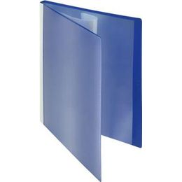 Foldersys Pr&auml;sentations-Sichtbuch, f&uuml;r DIN A4, 20 Sichth&uuml;llen, blau