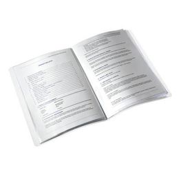 Leitz Sichtbuch Active Wow, f&uuml;r DIN A4, 20 H&uuml;llen, pink