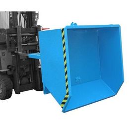Bauer Sp&auml;nebeh&auml;lter SGU 75, blau (RAL 5012)