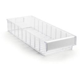 treston Lagerschublade Serie 5020, transparent, L 500 x B 186 x H 82 mm, 5,3 L