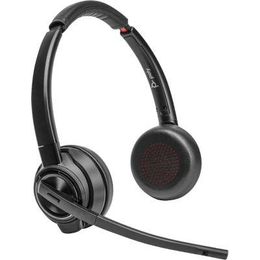 Poly Savi 8420 Office DECT Stereo-Headset, f&uuml;r Microsoft Teams zertifiziert