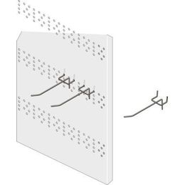 Sch&auml;fer Shop System R 3000 - Lochplattenhaken