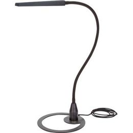 BAUER & B&Ouml;CKER LED-Tischleute Bauer & B&ouml;cker Comet, 10 W, 960 lm, 2700-5500 K, dimmbar, neigbar, Gestensteuerung, L 750 mm, Aluminium, schwarz-schwarz