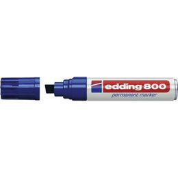 Edding 800, m. Keilspitze, 4-12 mm, blau, 1 St&uuml;ck