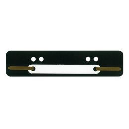 Sch&auml;fer Shop Sch&auml;fer Shop Select Heftstreifen, Polypropylen, schwarz, DIN A5, Polypropylen-Deckleiste