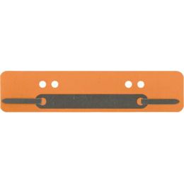 Sch&auml;fer Shop Sch&auml;fer Shop Select Heftstreifen, Polypropylen, orange, DIN A5, Metall-Deckleiste