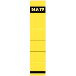 R&uuml;ckenschild Leitz&reg;, R&uuml;ckenbreite 50 mm, selbstklebend, 10 St&uuml;ck, gelb