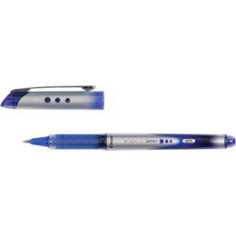 Pi.lot PILOT Tintenroller V-Ball Grip, blau, Strichst&auml;rke 0,4 mm, 12 St&uuml;ck