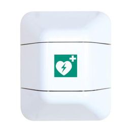 EICHNER Defibrillatorschrank, B 434 x T 225 x H 528 mm, wei&szlig;