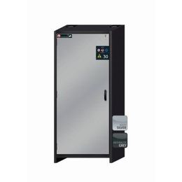 Sicherheitsschrank Typ 30 ASECOS Q-CLASSIC-30, Fl&uuml;gelt&uuml;r, Anschlag links, Front ASECOS Silber, B 864 x T 620 x H 1947 mm