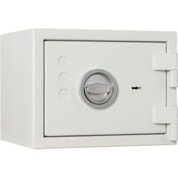 format Tresor Sicherheitsschrank Seguro 10, Sicherheitsstufe S2, B 357 x T 310 x H 272 mm, 11 Liter, lichtgrau