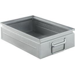 Sch&auml;fer Shop Sch&auml;fer Shop Select Stapelbox, 16 l, 100 kg, L 478 x B 307 x H 120 mm, Stahl, galvanisch verzinkt