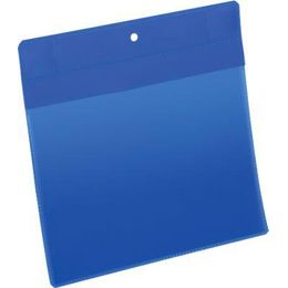 Durable Neodym-Magnettaschen B 210 x H 148 mm (A5 quer), 10 St&uuml;ck, blau