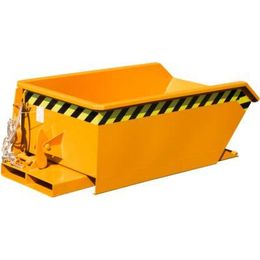 Kippbeh&auml;lter Bauer Mini Typ MGU 230, 350 mm Sch&uuml;ttkantenh&ouml;he, orange