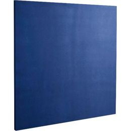 Wandabsorber Quadrat, B 500 x H 500 mm, Polyestervlies in Filzoptik, blau