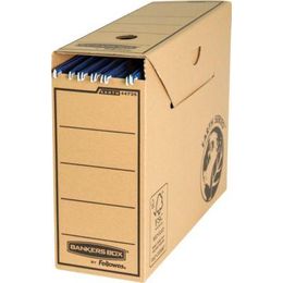 H&auml;ngemappenbox Bankers Box&reg; Earth, f&uuml;r DIN A4 Dokumente, mit Klappe, 100 % Recycling-Karton, 10 St.