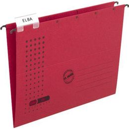 Elba chic&reg; ULTIMATE H&auml;ngemappen, f&uuml;r Formate bis DIN A4, seitlich offen, rot