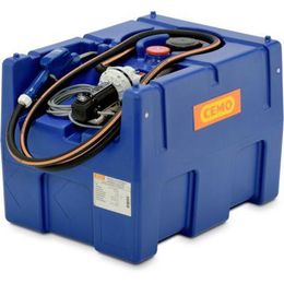 Mobile Tankstelle CEMO Blue-Mobil EASY, mit Membranpumpe CEMATIC BLUE 12 V, 200 l Tank f&uuml;r AdBlue&reg;, B 800 x T 600 x H 590 mm