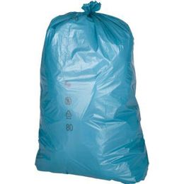Deiss Abfalls&auml;cke Premium, Material LDPE, blau, 120 Liter, 250 St&uuml;ck