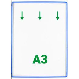Tarifold Sichttafeln DIN A3, blau, 10 St&uuml;ck