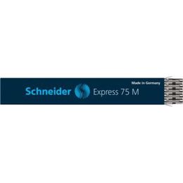 Standardmine Schneider Express 75, schwarz, 10 St&uuml;ck