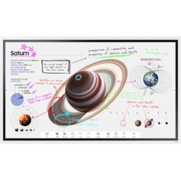 Samsung digitales Flipchart Flip Pro WM65B, 65'', UHD-Touch-Display mit 3840 x 2160 px, White Grey