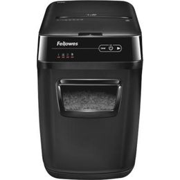 Fellowes Aktenvernichter AutoMax 200C, mobil, Partikelschnitt 4 x 38 mm, bis 180 Blatt, P4, Autopapiereinzug, 32 l