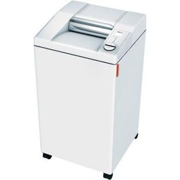 IDEAL Aktenvernichter 2604 CC, Partikelschnitt 2 x 15 mm, P-5, 100 l, 13-15 Blatt Schnittleistung, mit Lenkrollen, wei&szlig;