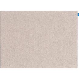 Legamaster Akustik-Pinboard Board Up, Absorptionsklasse C, St&auml;rke 24 mm, Textil & Recycling-PET, beige, B 500 x H 750 mm