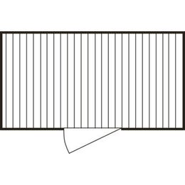 Materialcontainer MC 1400, lackiert, montiert, mit Holzfu&szlig;boden