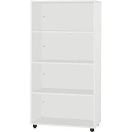 Sch&auml;fer Shop Sch&auml;fer Shop Select Regal LOGIN, 4 Ordnerh&ouml;hen, B 800 x T 420 x H 1514 mm, lichtgrau