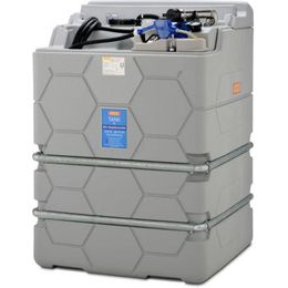 Tankanlage CEMO CUBE Indoor Basic f&uuml;r AdBlue&reg;, 6 m Schlauch, B 1200 x T 1150 x H 1740 mm, 1500 l Volumen