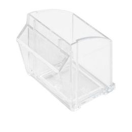 Ersatz Klappkastenbeh&auml;lter f&uuml;r Kleinteilemagazin MultiStore, Reihengr&ouml;&szlig;e 9, Volumen 0,1 l, B 50 x T 42 x H 46 mm, Polystyrol, 1 St.