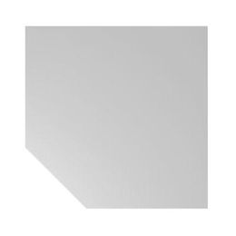 Trapezplatte TOPAS LINE, lichtgrau/silber