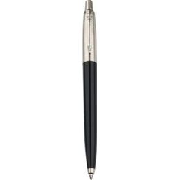 Parker Druckkugelschreiber Jotter, schwarz/chrom