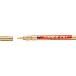 Edding Lackmarker 751, 1-2 mm, gold, 1 St&uuml;ck
