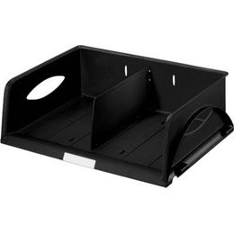 Leitz&reg; Ablagekorb Sorty, DIN A4 quer, Polystyrol, schwarz