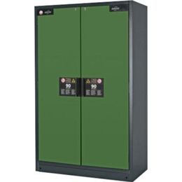 Sicherheitsschrank Typ 90 ASECOS Q-CLASSIC-90, B 1200 mm, 4 Ausz&uuml;ge, resedagr&uuml;n