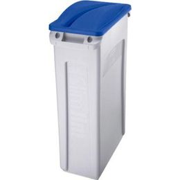 Rubbermaid Deckel f&uuml;r Papiereinwurf, f&uuml;r Abfallbeh&auml;lter Slim Jim&reg;, blau