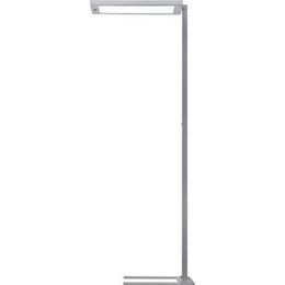 LED-Stehleuchte Waldmann LAVIGO.core, 85 W, 12500 lm, 4000 K, dimmbar, Tageslicht-/Bewegungssensor, silber