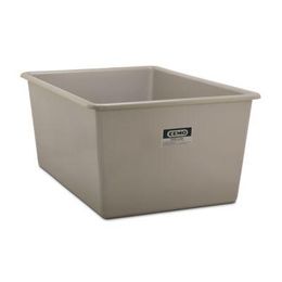 CEMO Rechteckbeh&auml;lter Standard, GFK, 2200 l, grau