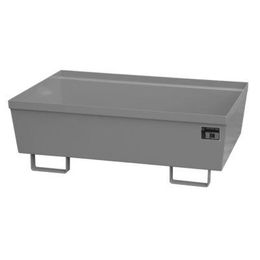 Auffangwanne Bauer AO-2, Stahl, 246 l, B 1200 x T 800 x H 415 mm, grau