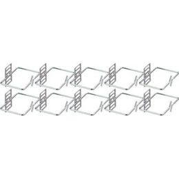 Kabelf&uuml;hrungsb&uuml;gel, verzinkt, aus Rundstahl, B 112 x T 82 mm, 10 St&uuml;ck